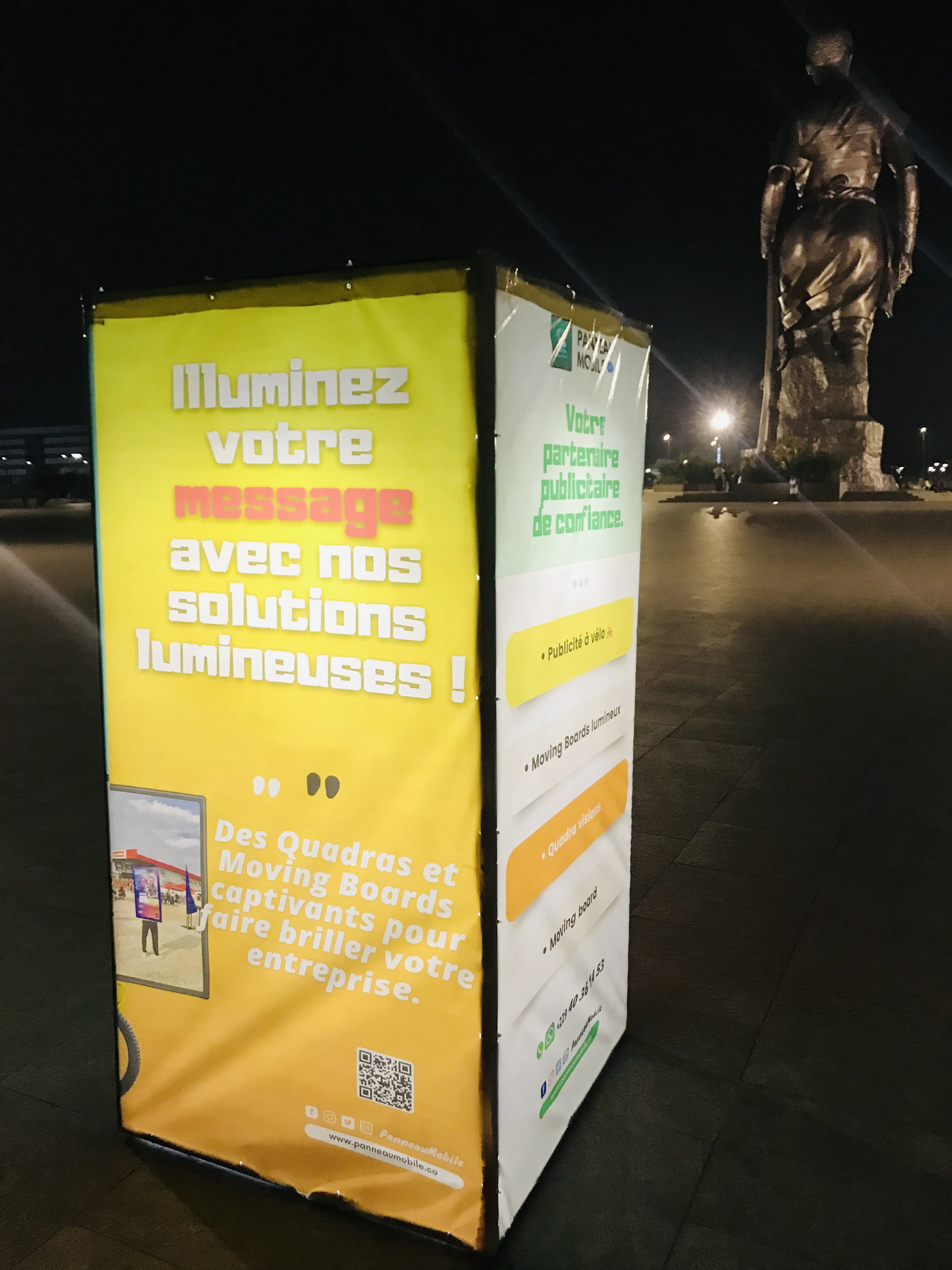 PANNEAU MOBILE : La régie des vélos publicitaires et du street ...